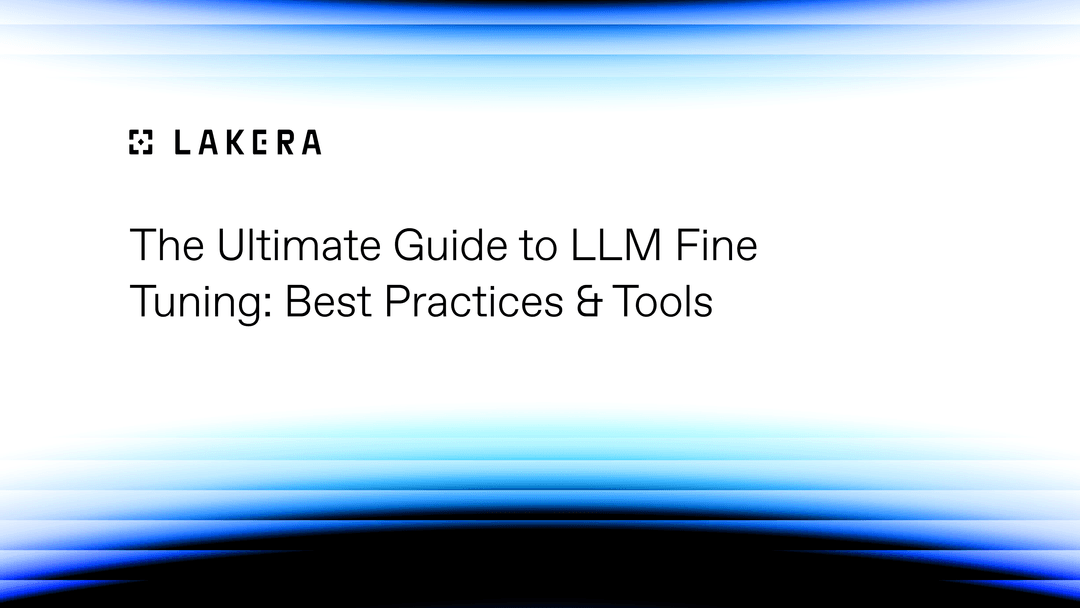 The Ultimate Guide to LLM Fine Tuning: Best Practices & Tools | Lakera – Protecting AI teams ...